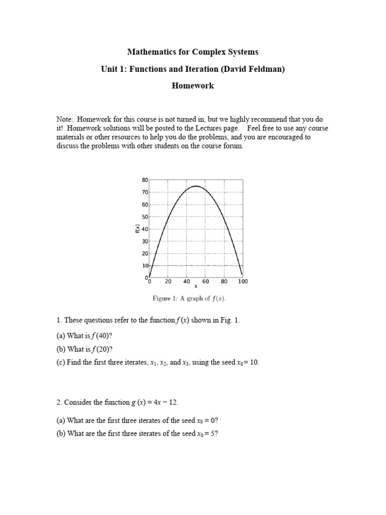 Unit 1 Homework | PDF