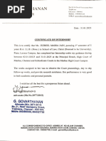 Legal Internship Certificate Format | PDF