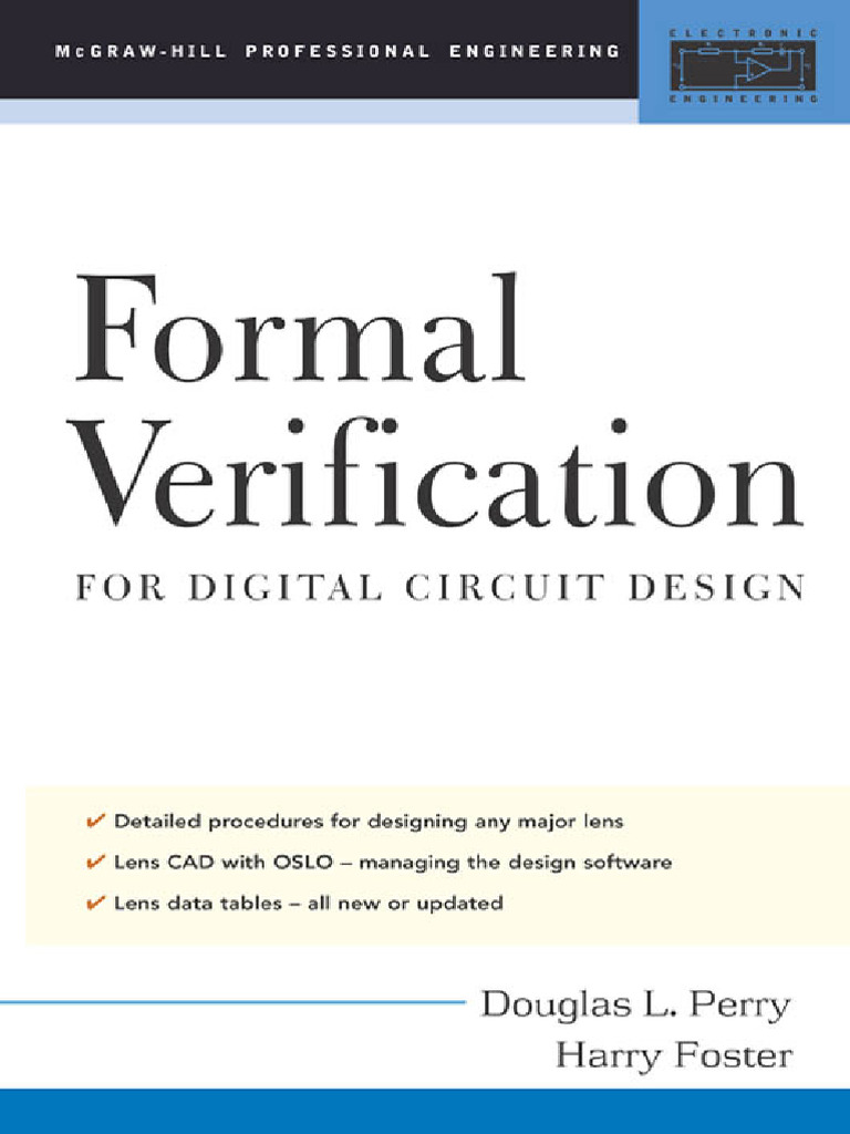 Douglas L. Perry, Harry Foster - Applied Formal Verification (2005) | PDF | Hardware Description ...