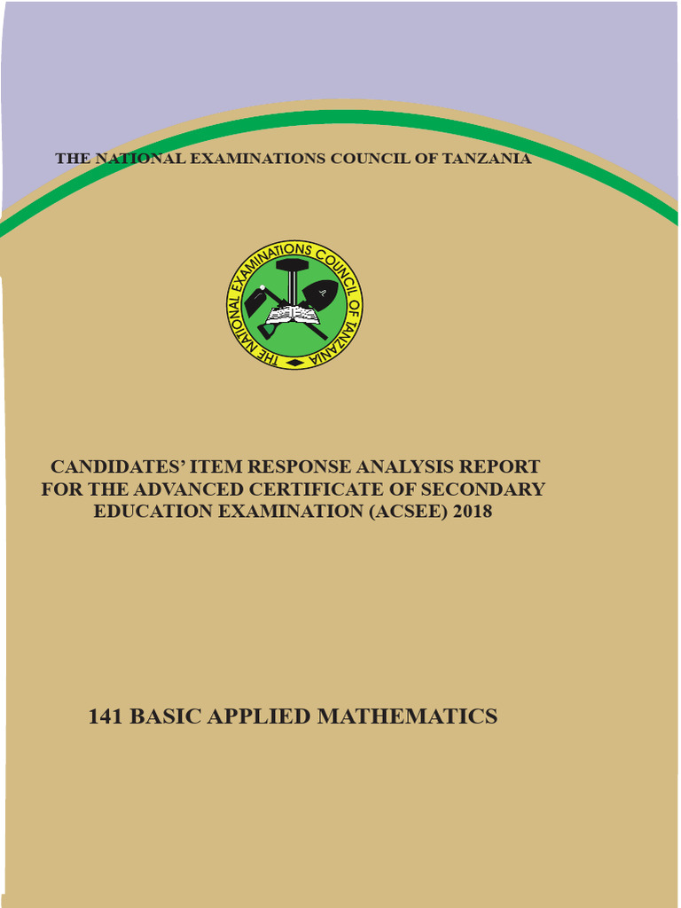 141 Basic Applied Mathematics | PDF | Determinant | Matrix (Mathematics)