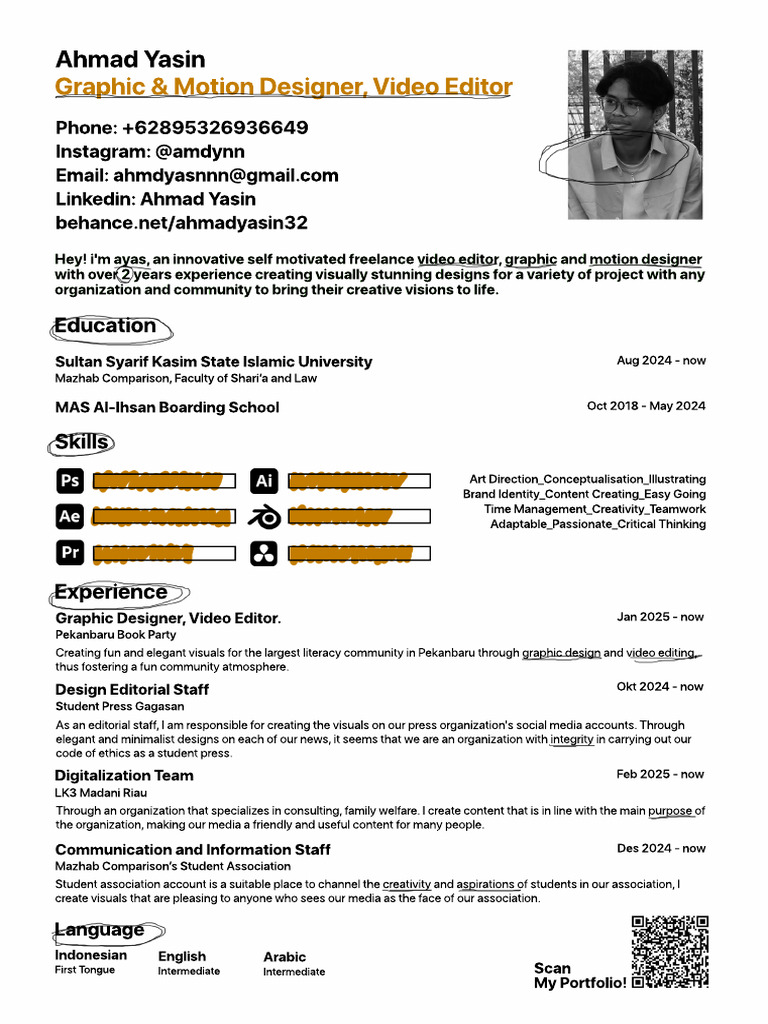 Resume Ahmad Yasin | PDF