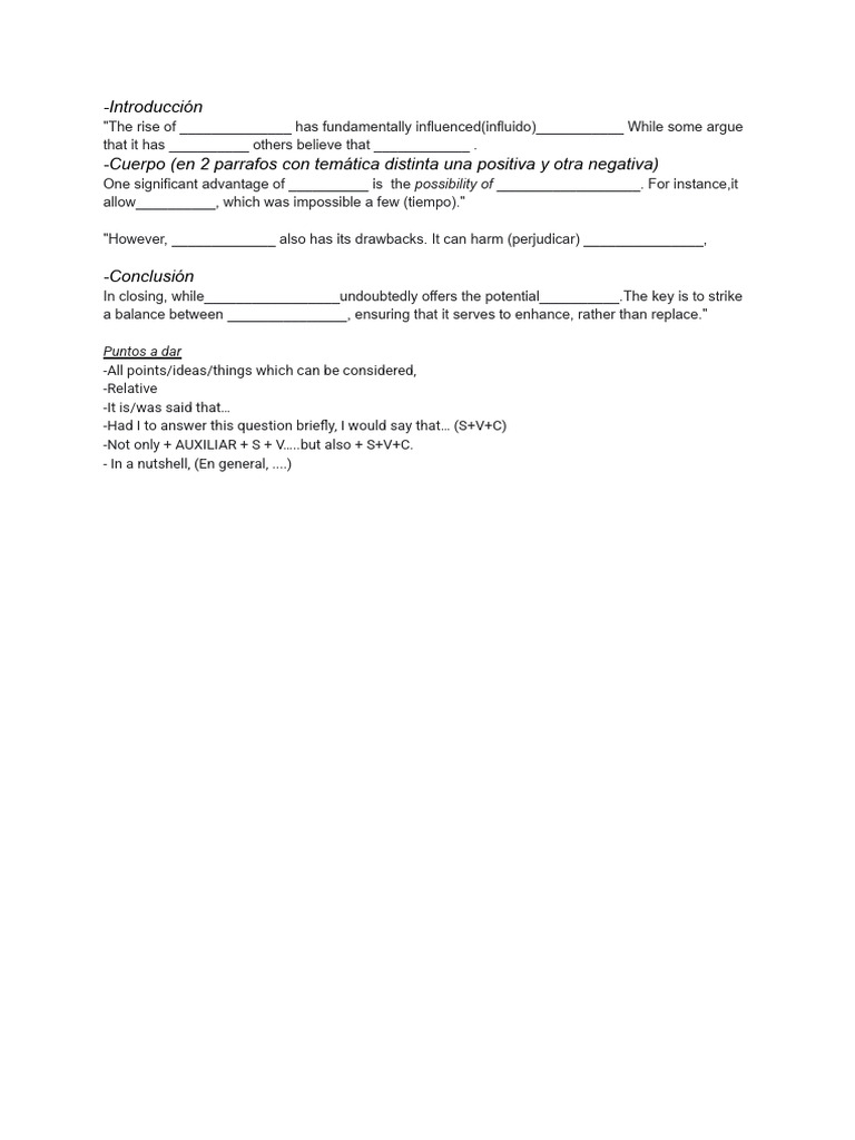 Writing Ingles | PDF