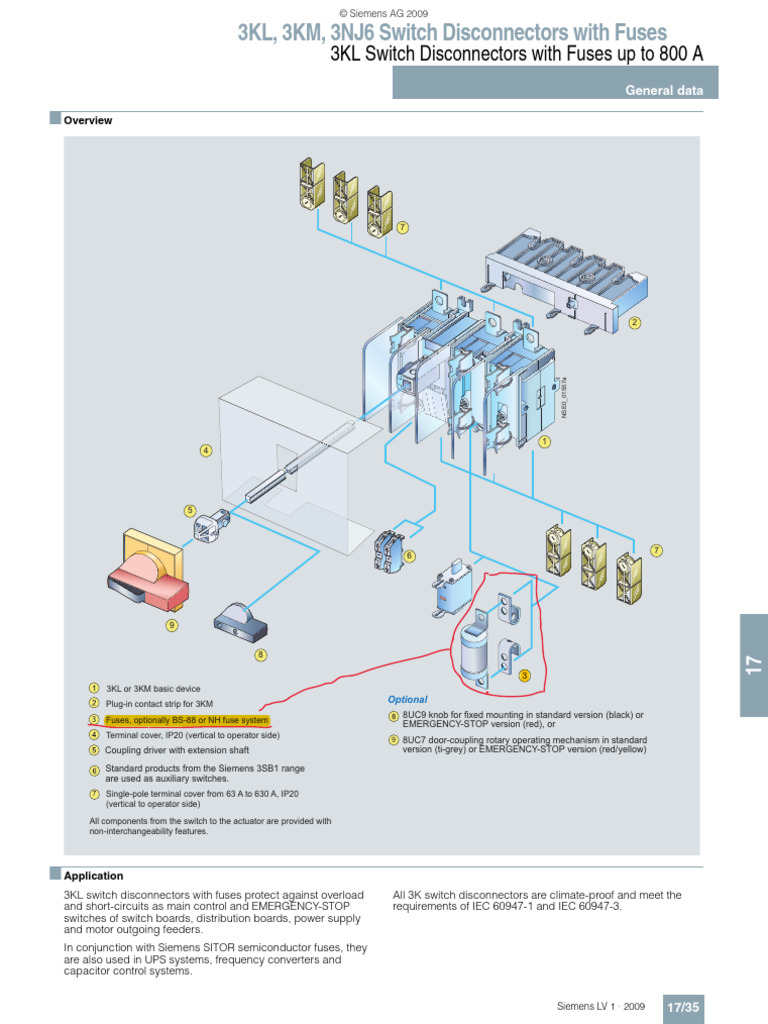 Siemens 5 | PDF | Fuse (Electrical) | Switch