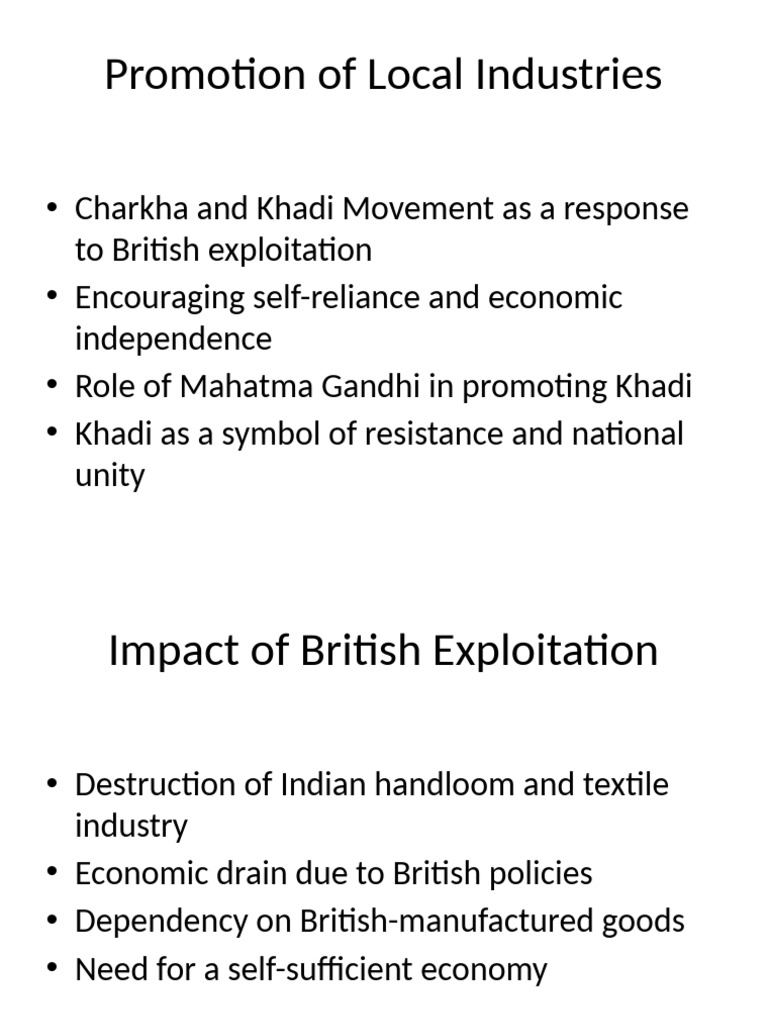 Gandhi Economic Movement | PDF