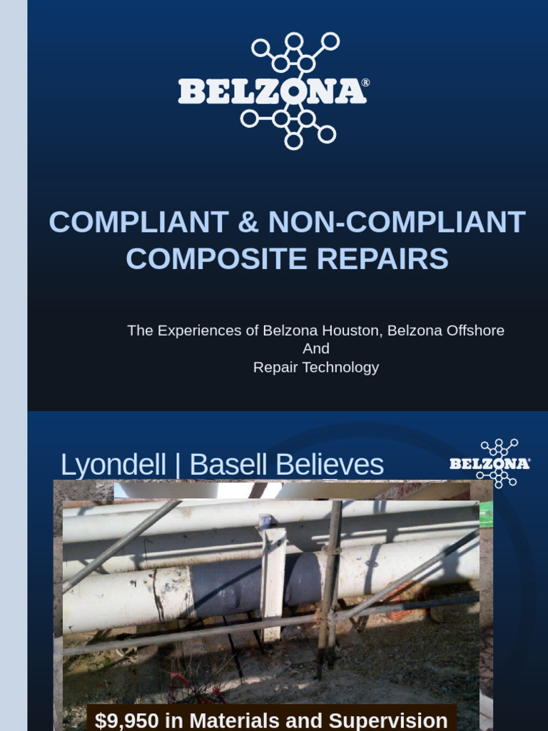 Compliant and Non Compliant Composite Repairs | PDF | Oil Refinery ...