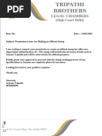 Advocate Letterhead Sample Template | PDF