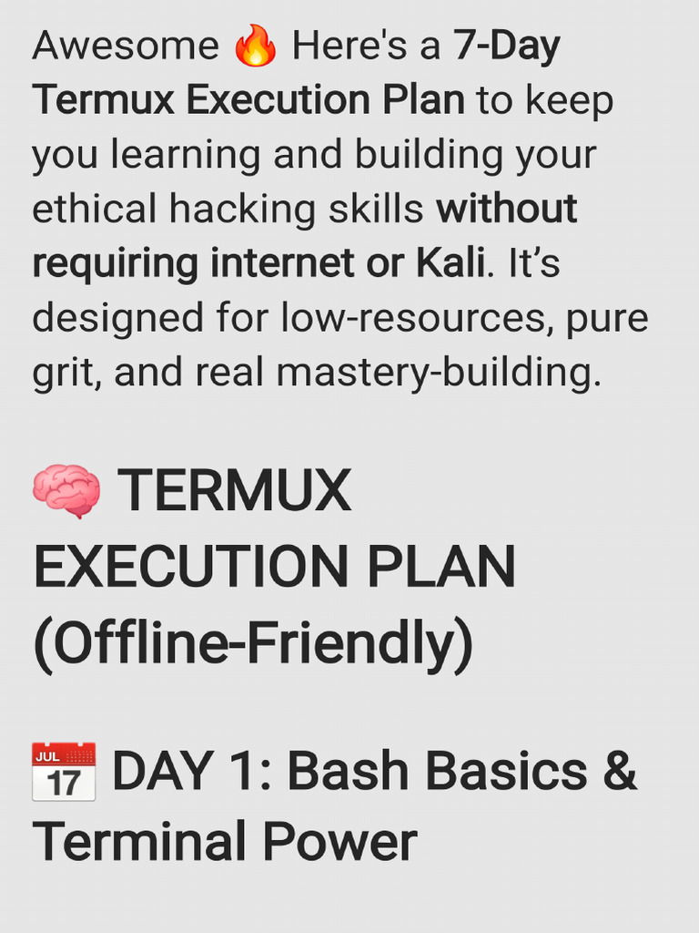 Termux Practice | PDF
