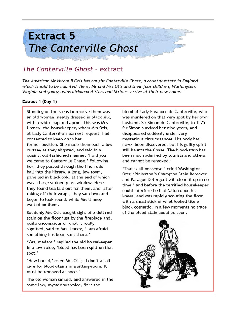 Canterville Ghost RC & MS | PDF
