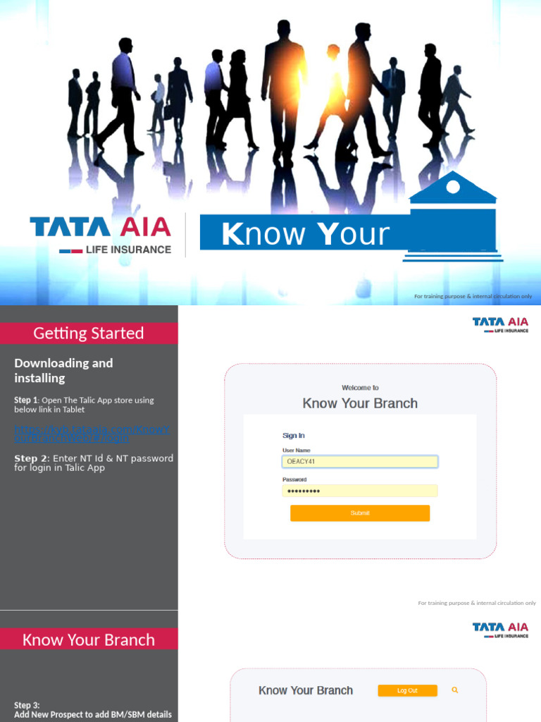 Talic App Prospect Registration Guide | PDF | Computing | Software