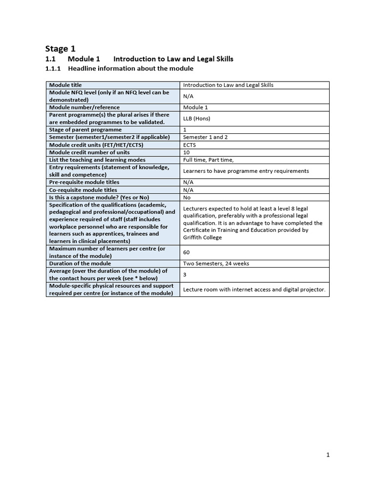 Introduction to Legal Skills Module | PDF | Mediation | Learning