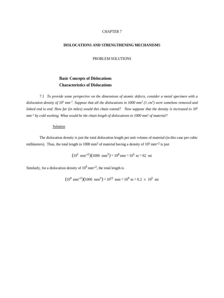 Slip Systems in BCC and FCC Crystals | PDF | Dislocation | Strength Of ...