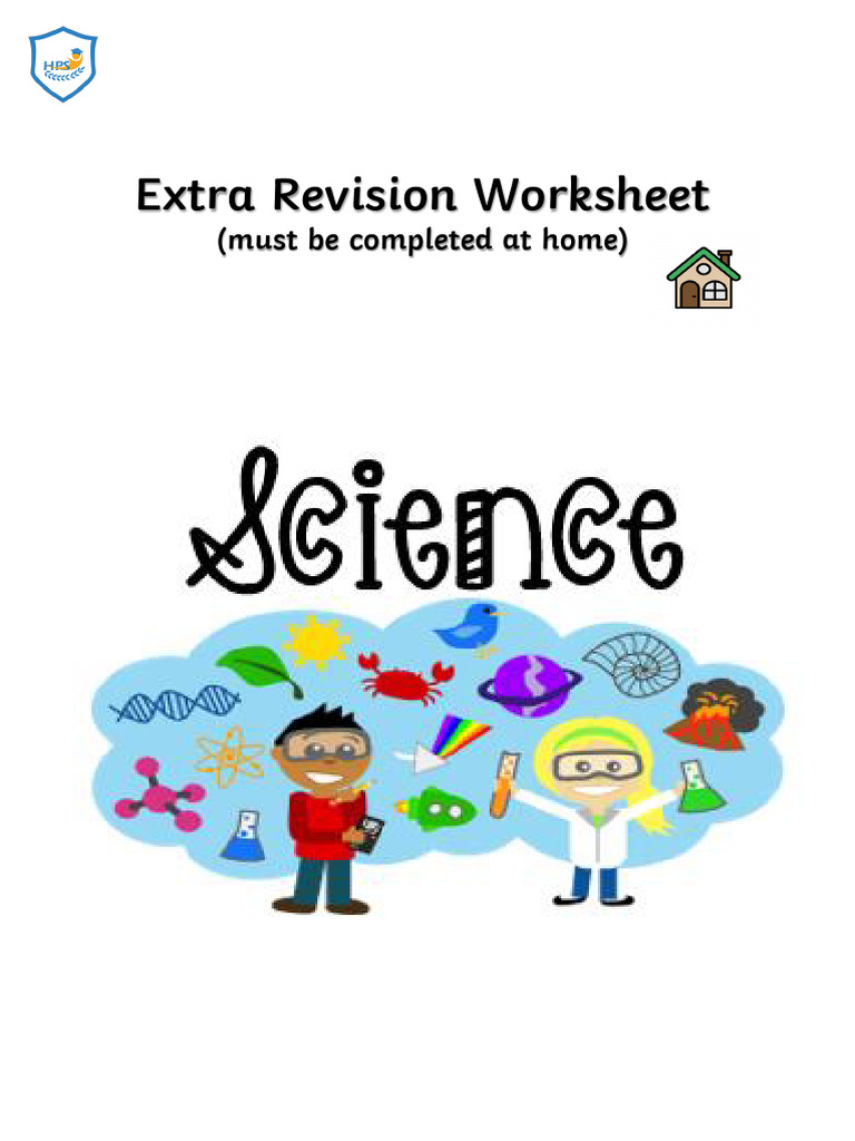 Science Extra Revision Worksheet | PDF | Glasses