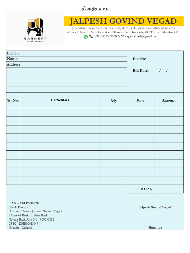 Sample Invoice | PDF