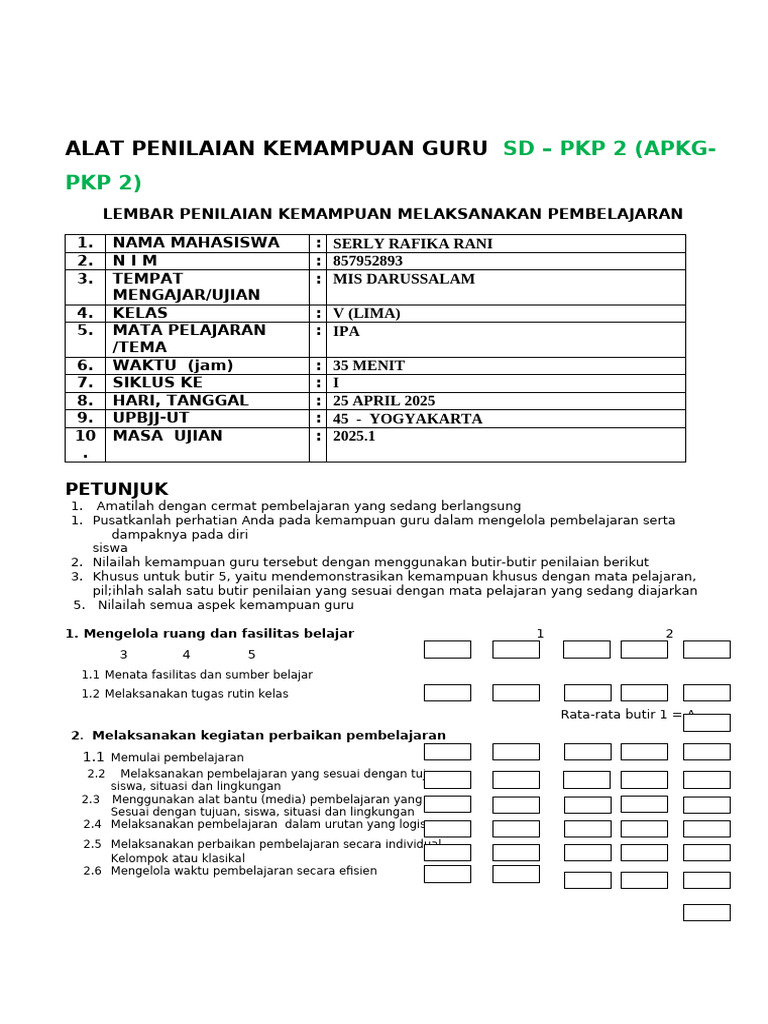 LAMPIRAN 7 BERKAS APKG 2 | PDF