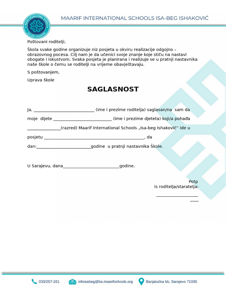 Saglasnot Novi Memorandum | PDF