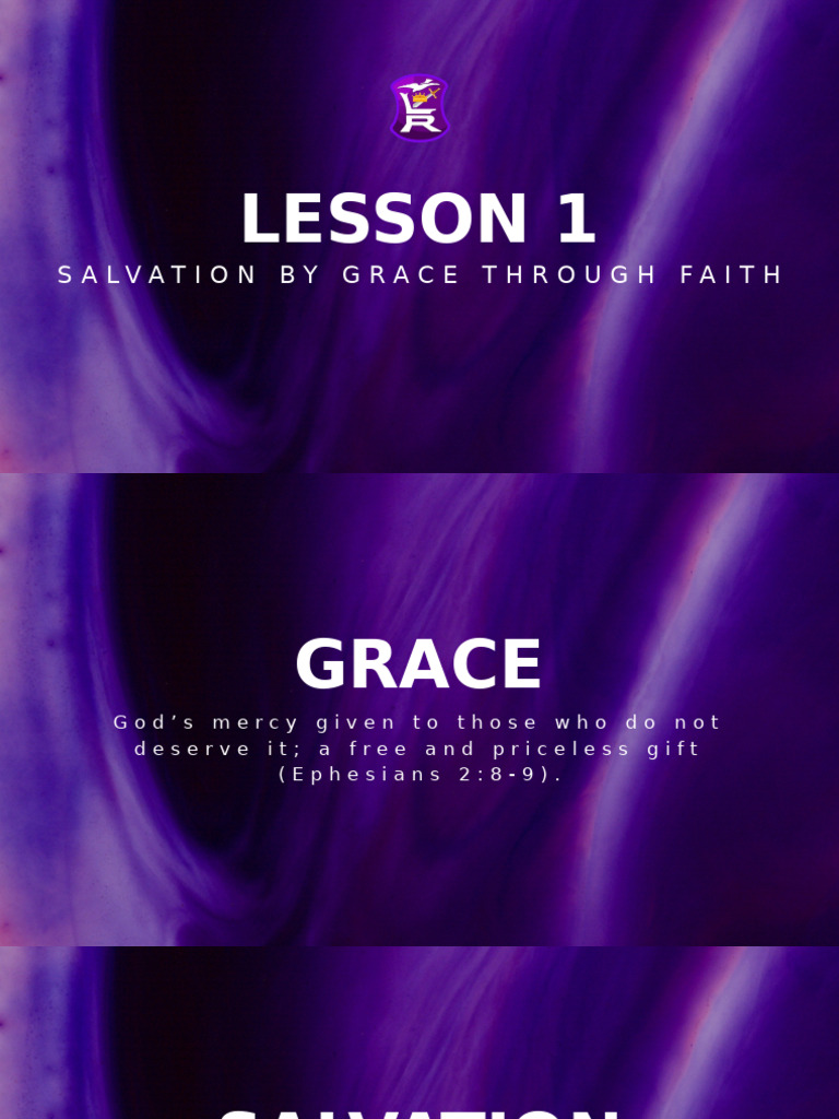 Salvation by Grace Through Faith | PDF