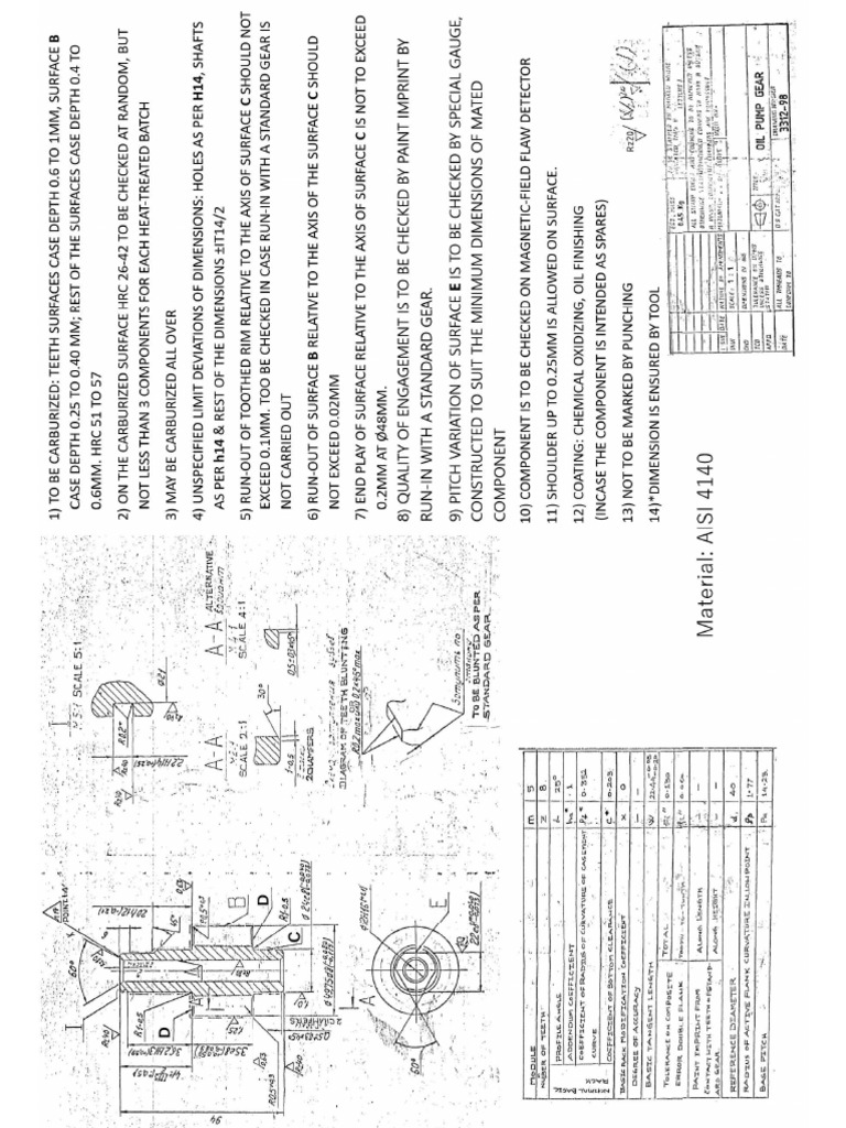 Gear_Drawing_2 | PDF