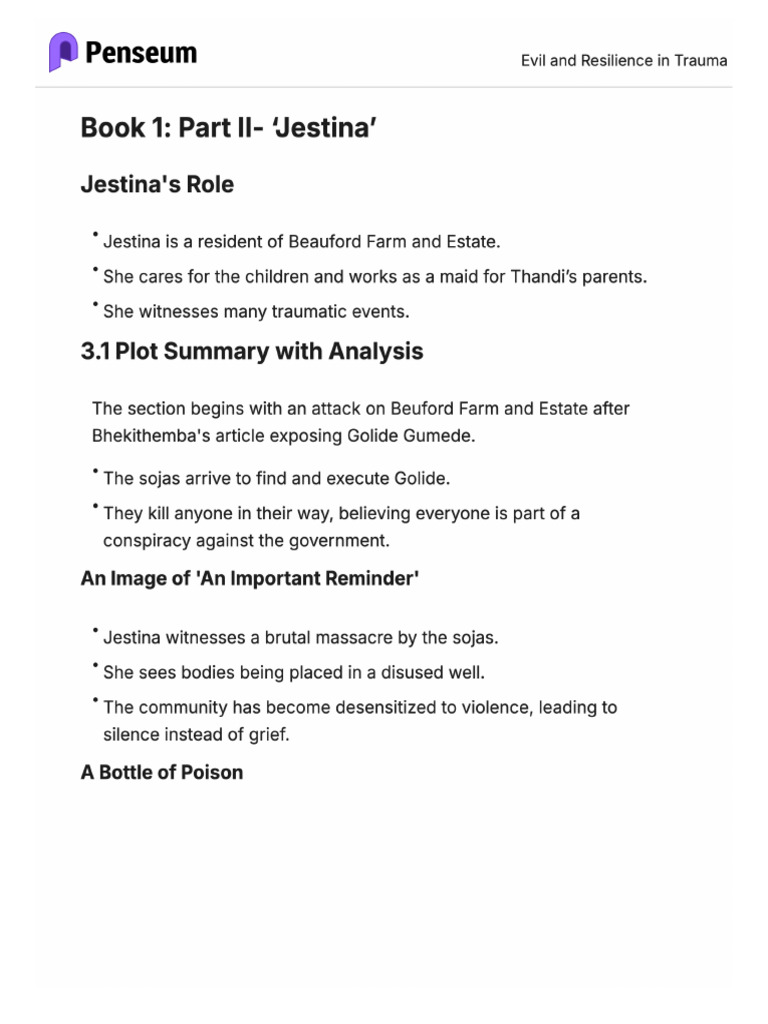 Evil and Resilience in Trauma | PDF