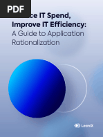 LeanIX Playbook Using The Gartner TIME Framework For Application Rationalization EN | PDF ...