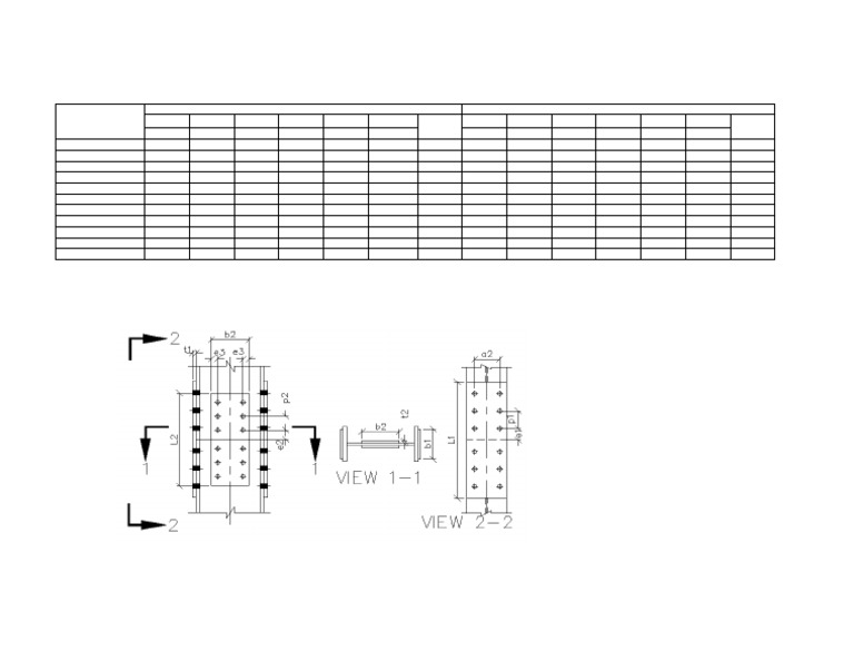 Splice Connections (Bolted) - R-1 | PDF