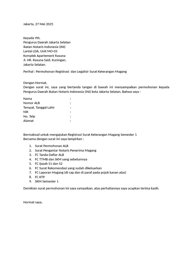 Permohonan Reg+leg SKM | PDF
