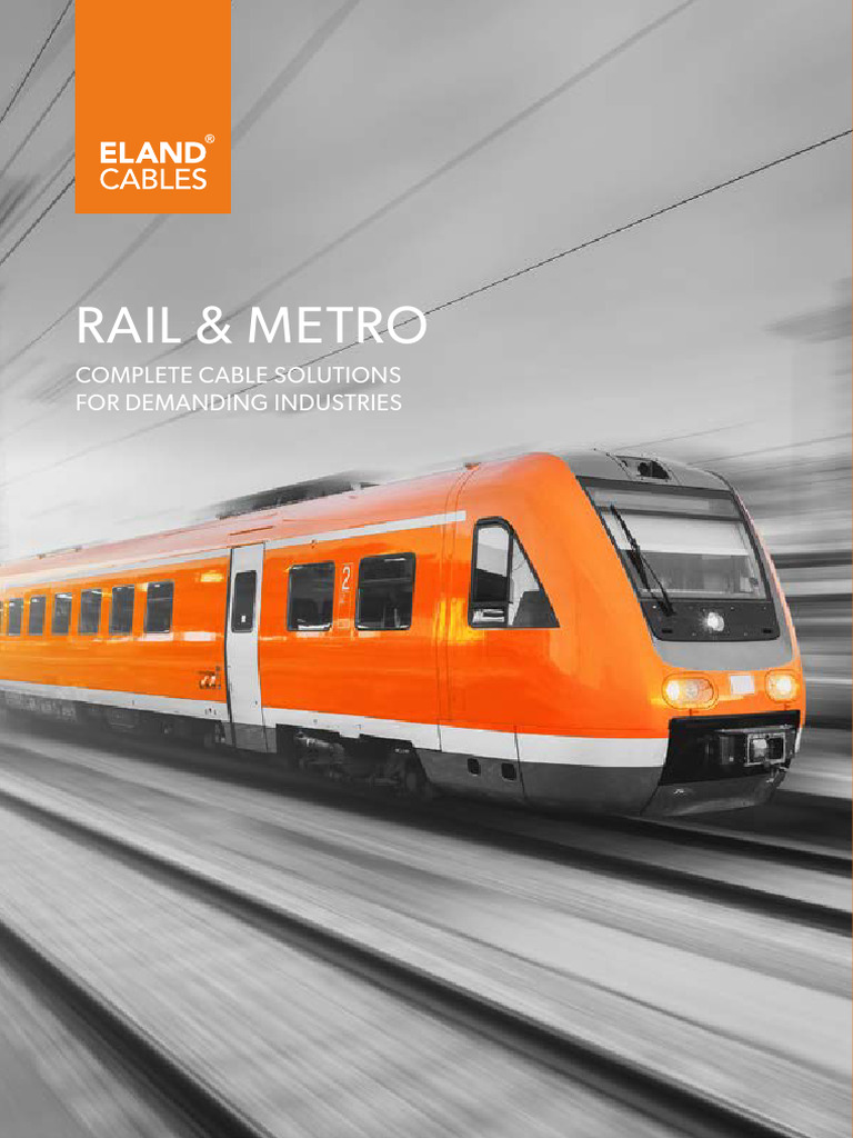 Rail Brochure Eland Cable | PDF | Electrical Wiring | Manufactured Goods