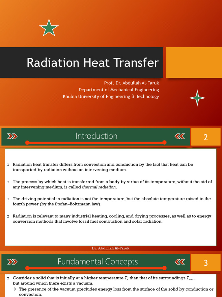 4 - Radiation Heat Transfer (IEM 2-2) | PDF | Electromagnetic Radiation ...