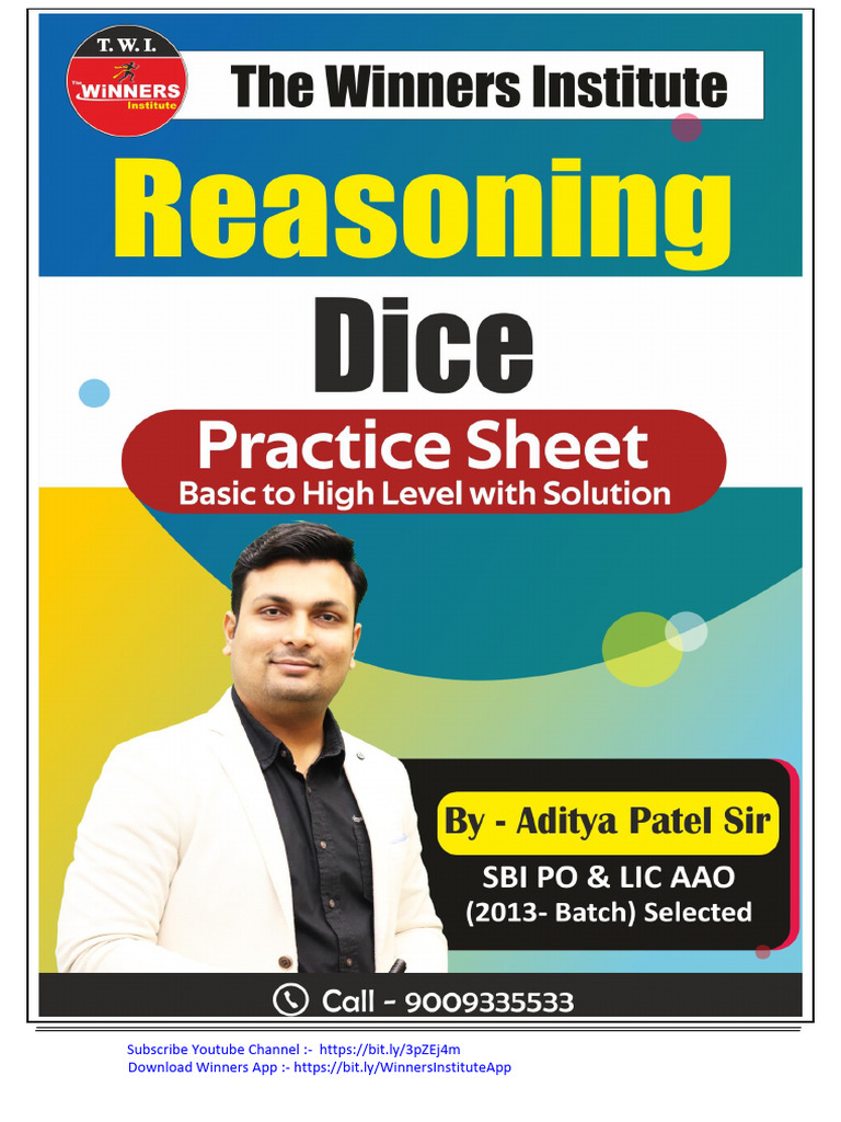 Dice Practice Questions | PDF