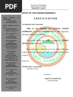 BPOC Accomplishment Report | PDF