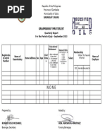 BPOC Accomplishment Report | PDF