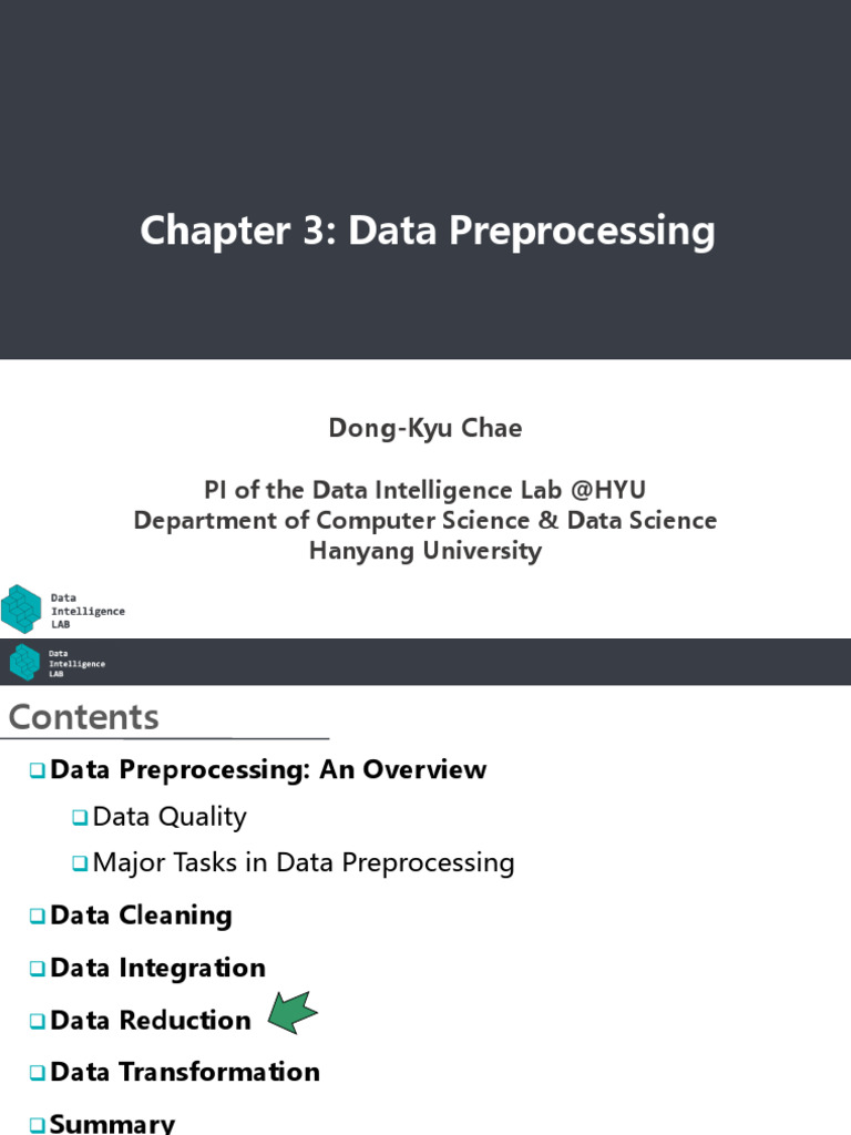 10-2 Data Analysis and Pre-Processing Part 4 PDF | PDF | Cluster Analysis | Principal Component ...