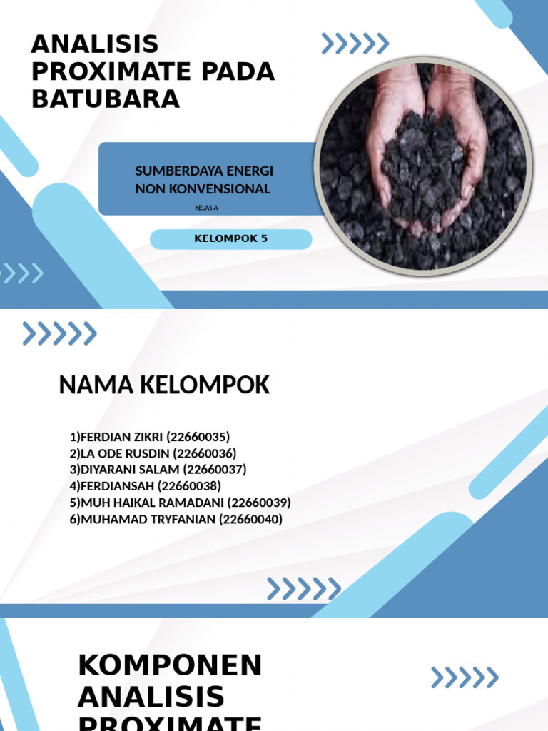 Tugas PPT Analisis Proximate Kel.5 | PDF