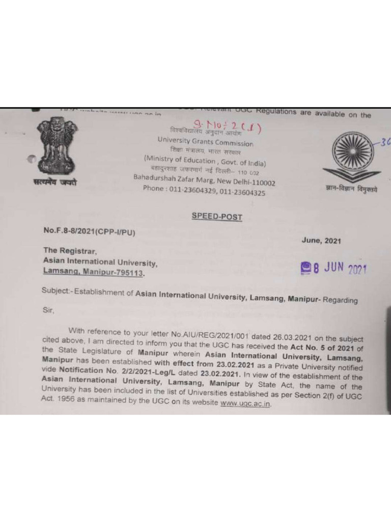 Approval Letters | PDF