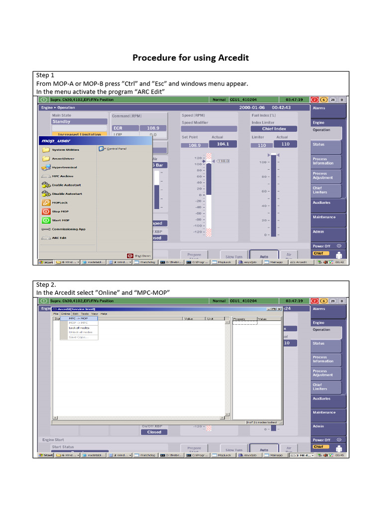 Arcedit Usage Procedure Guide | PDF