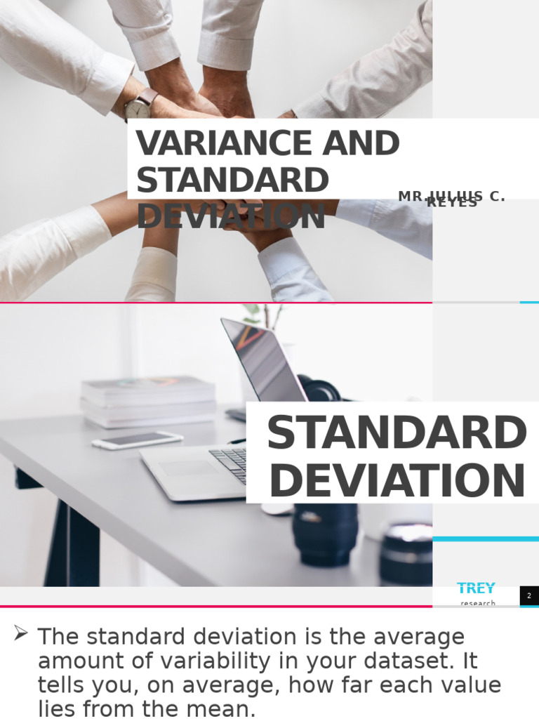 Variance and Standard Deviation | PDF | Variance | Standard Deviation