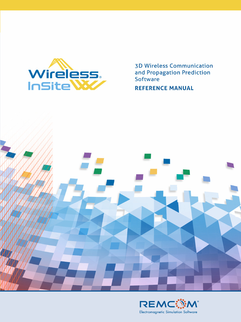 Wireless InSite Reference Manual | PDF | Mimo | Monte Carlo Method