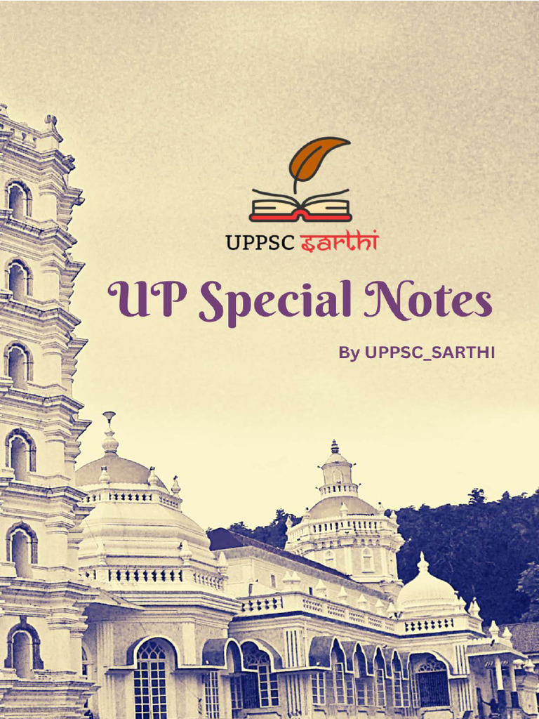 Uttar Pradesh Special Notes by UPPSC - SARTHI | PDF | Soil ...