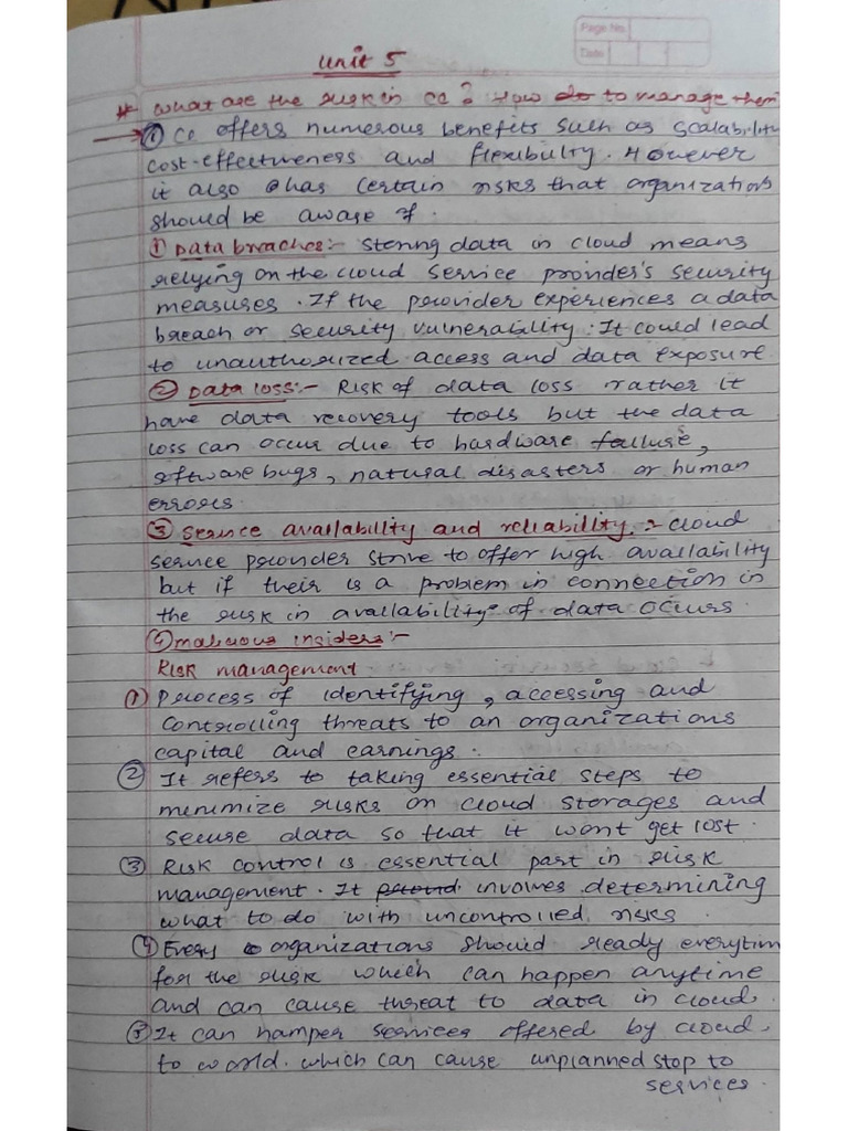 CC Unit 5 | PDF