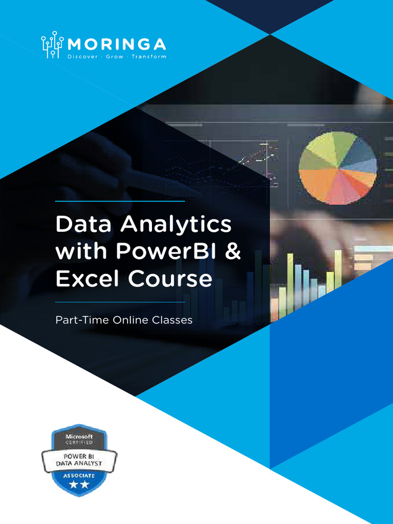 Data Analytics With PowerBI Excel Brochure Web 1 Compressed (1) | PDF | Analytics | Information ...