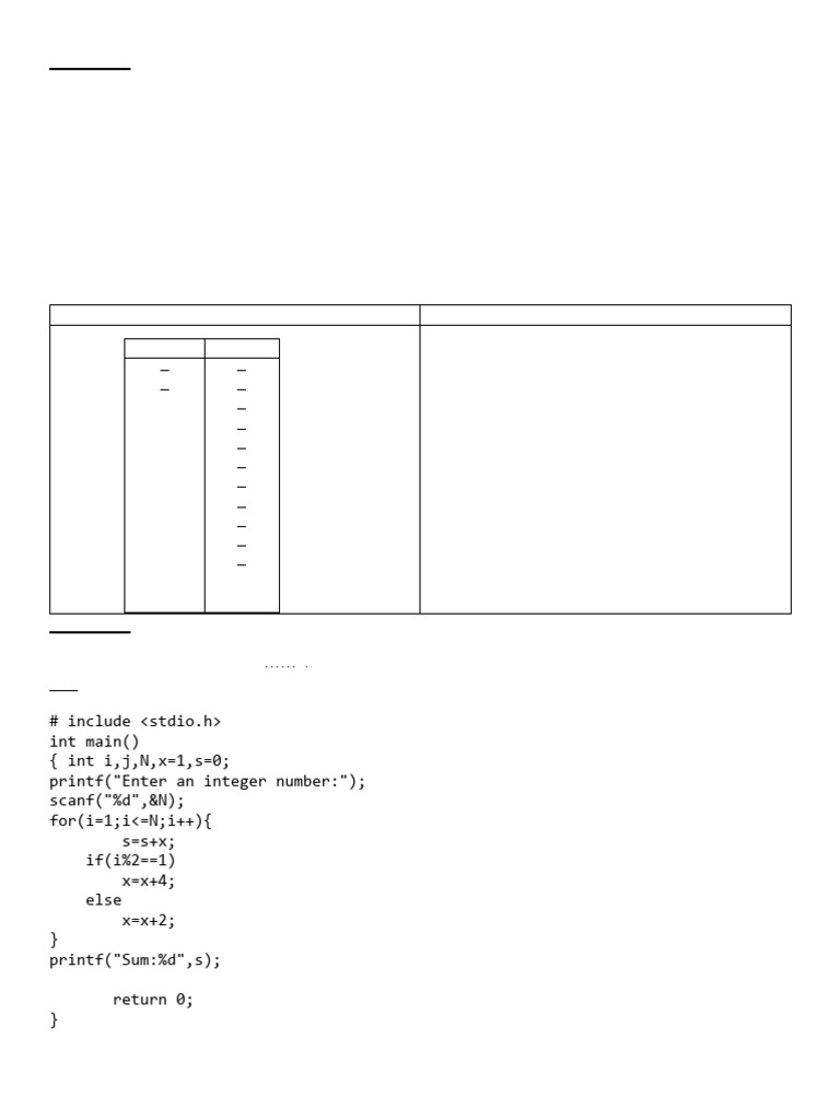 C Programming Exercises: Loops and Arrays | PDF | Computer Programming ...