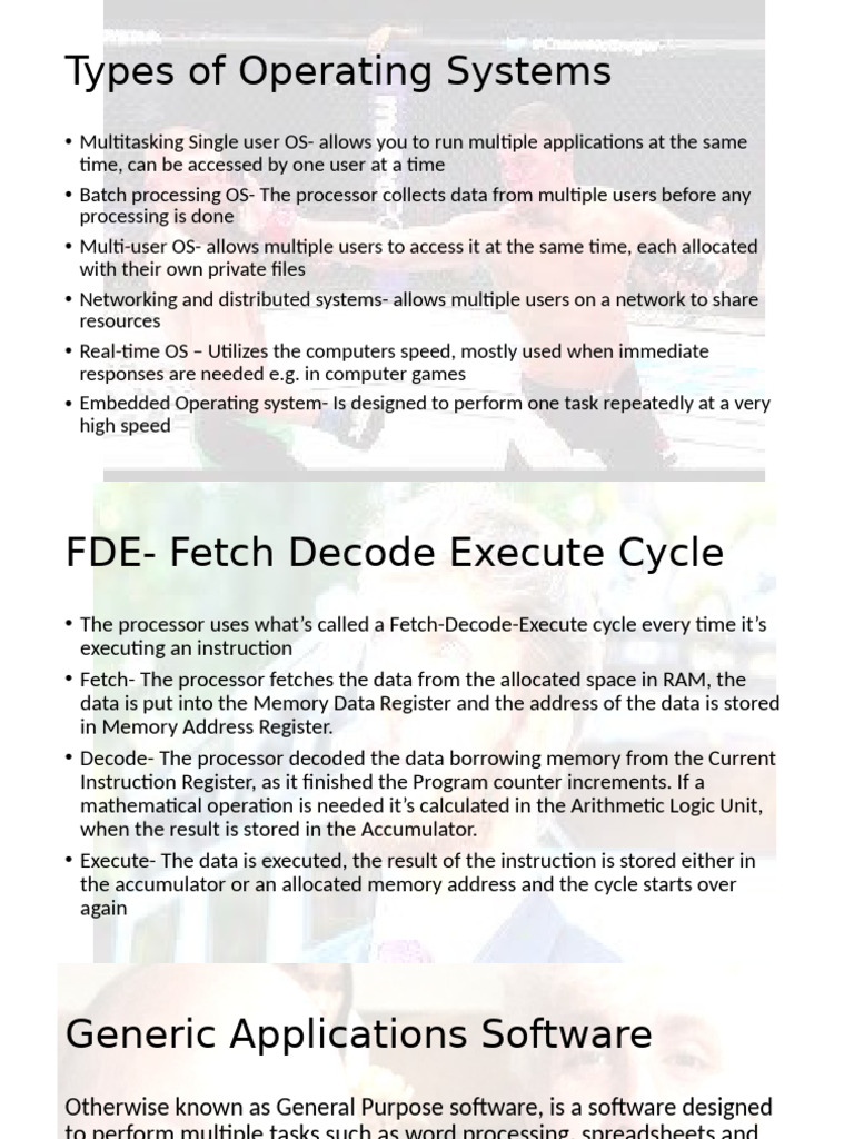 Types of Operating Systems | PDF