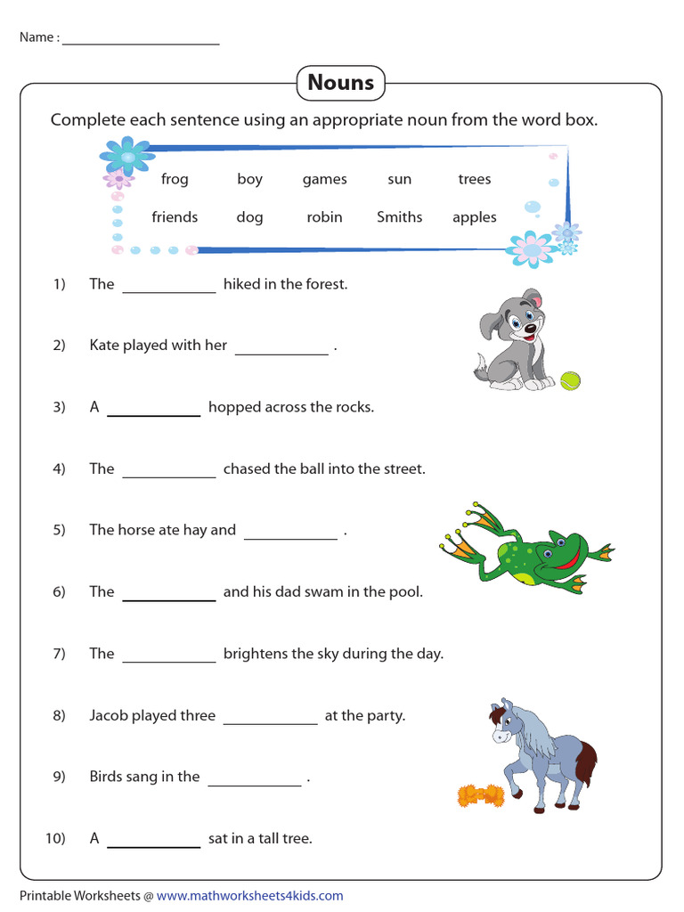language-arts_nouns_filling | PDF