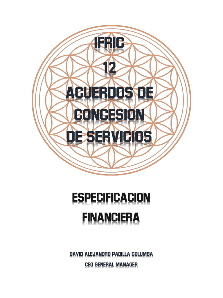 Ifric 12 | PDF | normas internacionales de INFORMACION FINANCIERA | Activo intangible