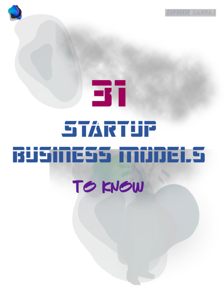 31 Startup Business Models by SS V5 | PDF | Subscription Business Model | Business Model