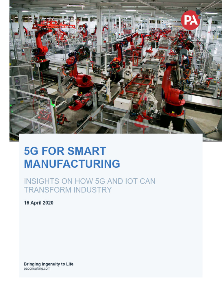 5G IoT: Transforming Smart Manufacturing | PDF | Internet Of Things ...