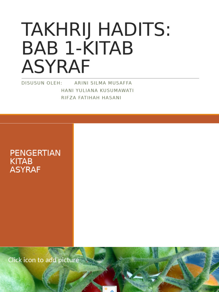 Takhrij Hadits A, H, A | PDF