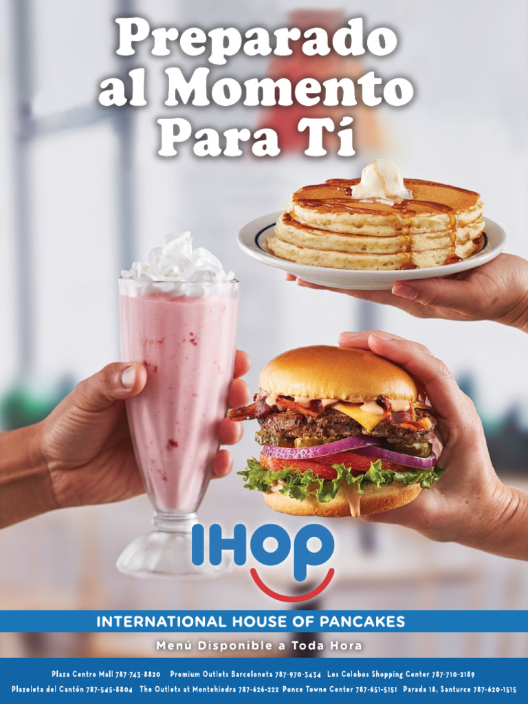 Ihop - Menu PDF | PDF