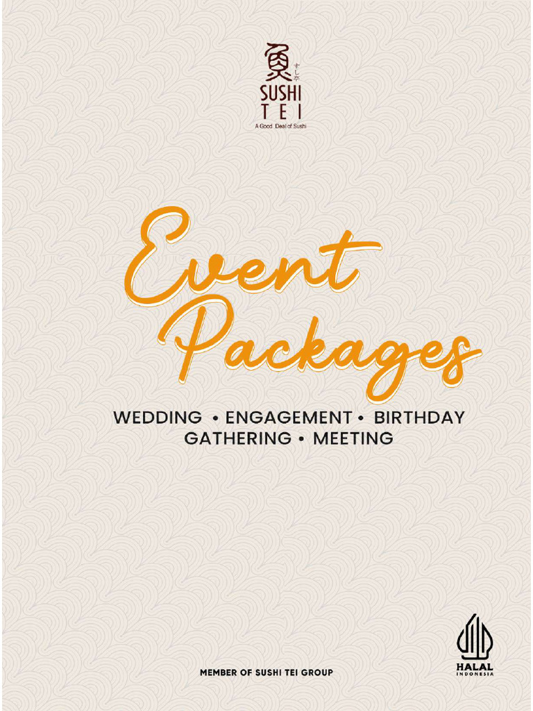 01 Event Packages | PDF