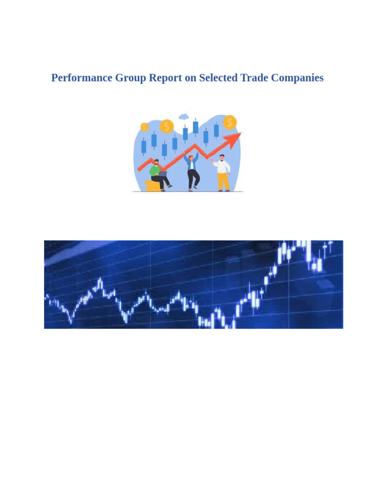 Performance Group Report On Selected Trade Companies New - Edited ...