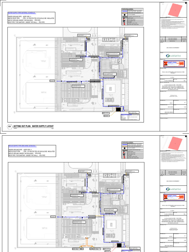 Water Supply Layout | PDF | Pipe (Fluid Conveyance) | Hydraulics
